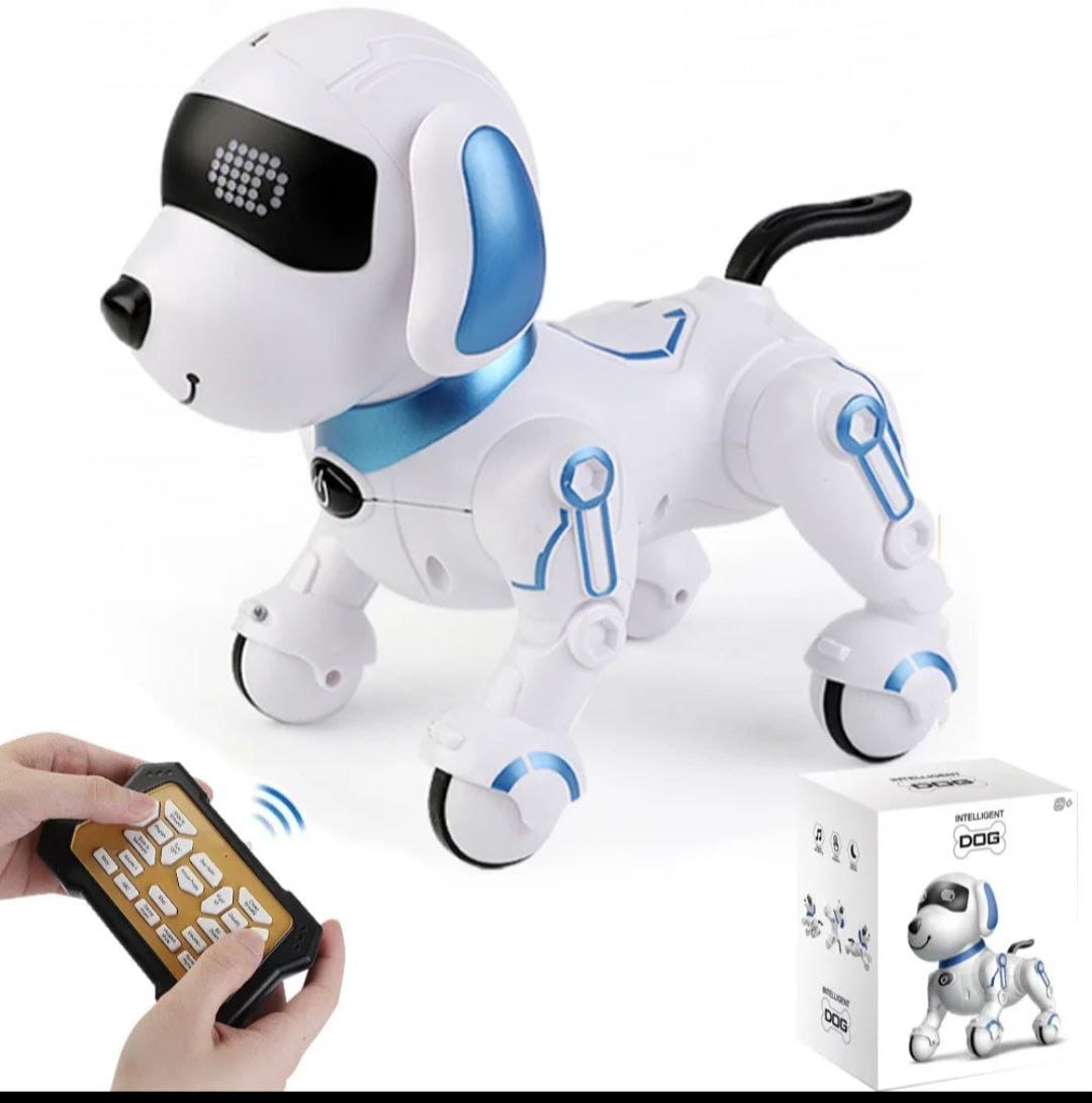Interaktivni RC Robot Pas sa Daljinskim 000005 – Plavi • Magicni shop